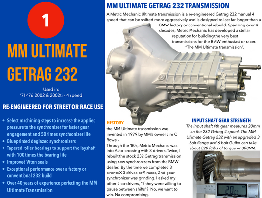 Metric Mechanic Transmission Booklets